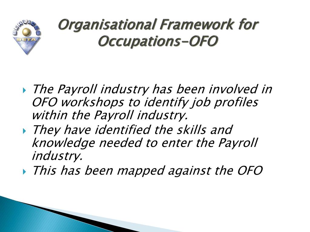 PPT - The Services SETA in partnership with the South African Payroll ...