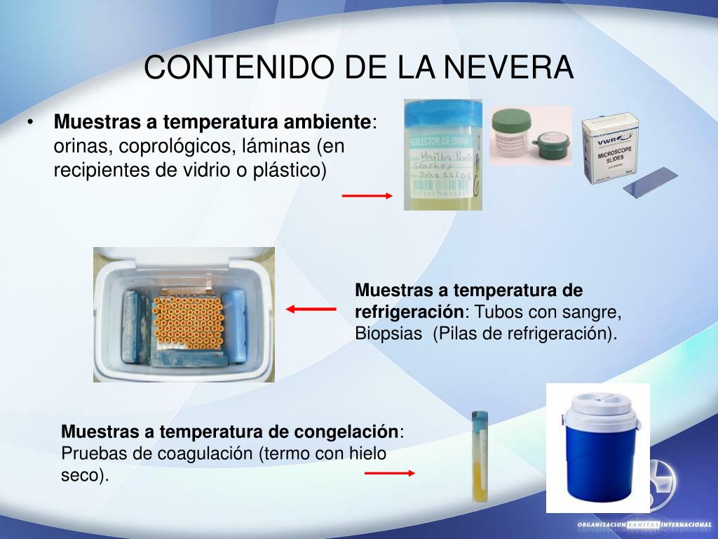 PPT - Capacitación Manejo y Transporte de muestras biológicas ...