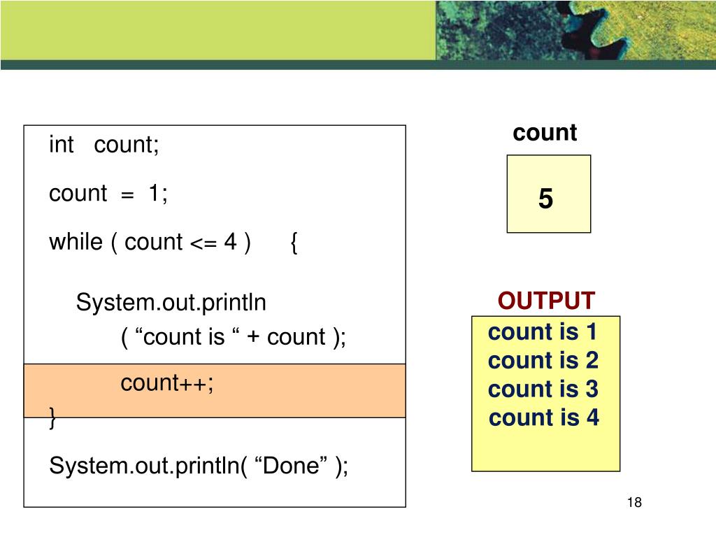 Ppt Chapter 5 File Objects And Looping Statements Count Controlled Loop Example Only