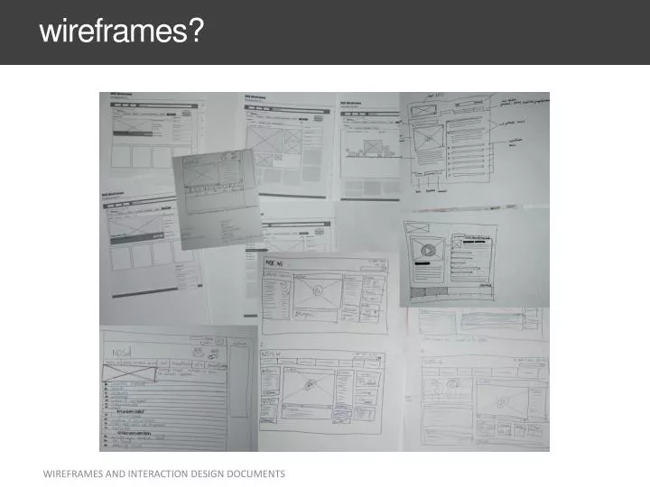 PPT - wireframes? PowerPoint Presentation, free download - ID:5647645