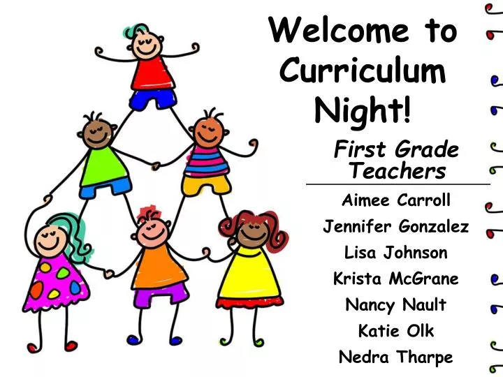 PPT - Welcome to Curriculum Night! PowerPoint Presentation, free ...
