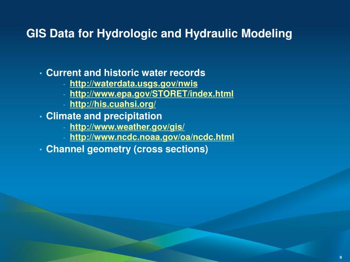 PPT - Hydrologic and Hydraulic Modeling with ArcGIS PowerPoint ...