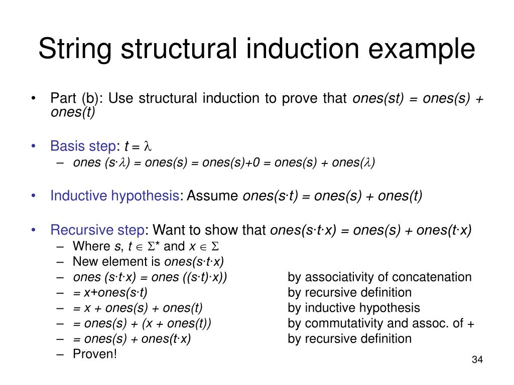 Ppt Recursive Definitions And Structural Induction Powerpoint