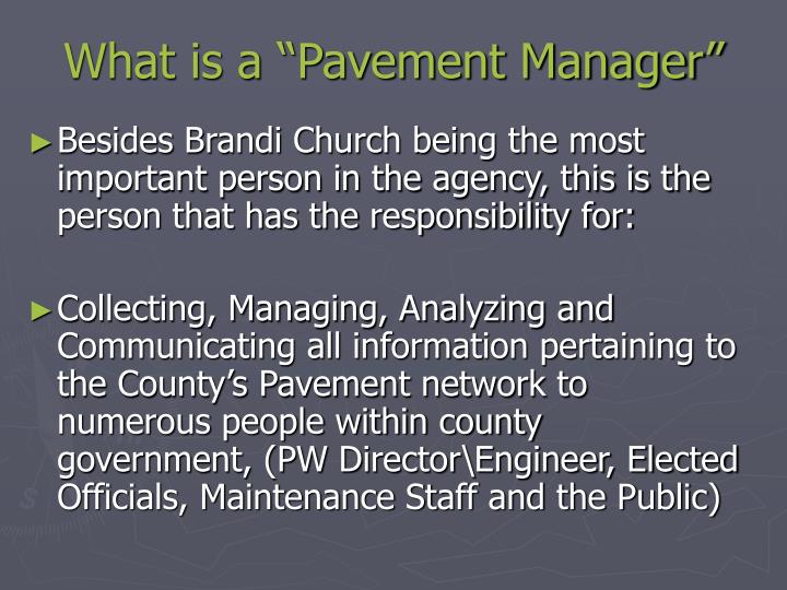 PPT - PAVEMENT MANAGEMENT SYSTEM (PMS) TRAINING PowerPoint Presentation ...