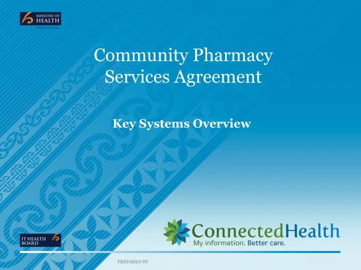 PPT - Community Pharmacy Services Agreement PowerPoint Presentation ...