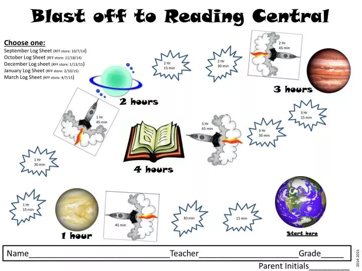 PPT - Blast off to Reading Central PowerPoint Presentation, free ...