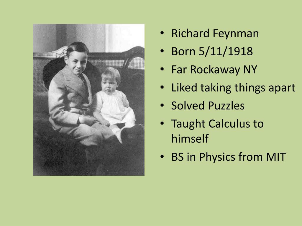 Richard Feynman Family