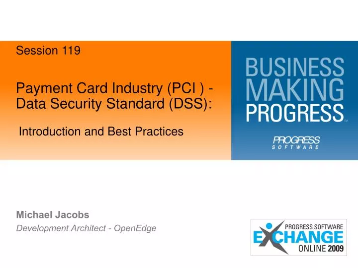 PPT - Payment Card Industry (PCI ) - Data Security Standard (DSS ...