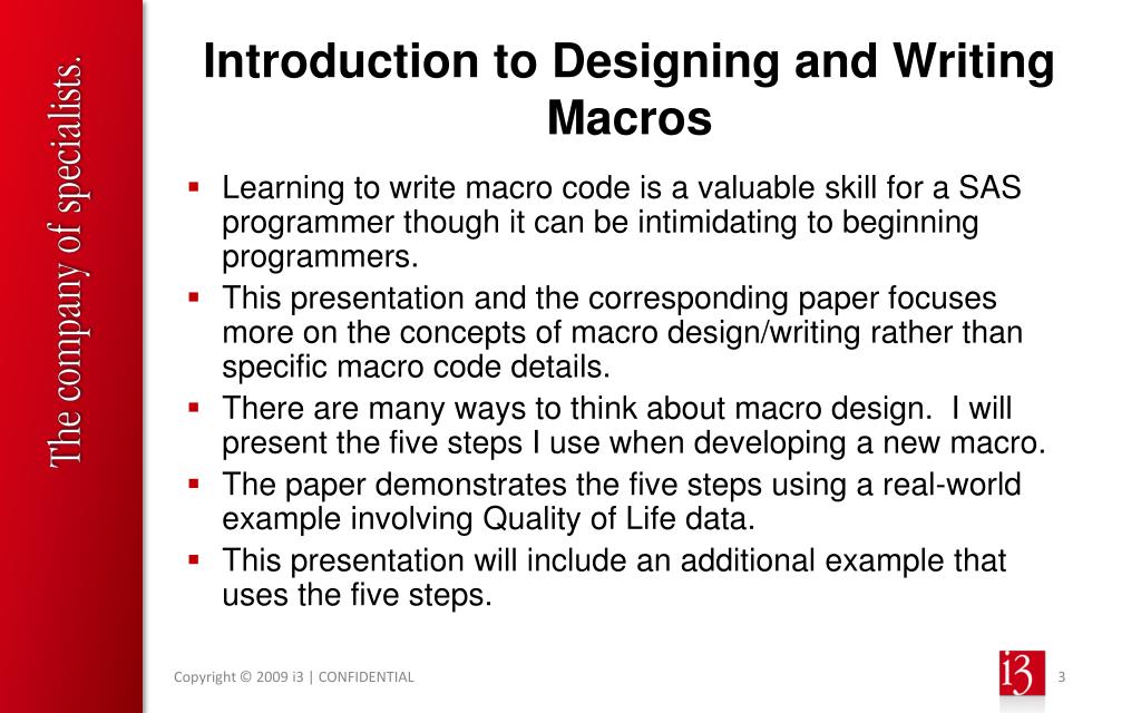 PPT - Mastering Macros: A SAS Programmer's Journey PowerPoint ...