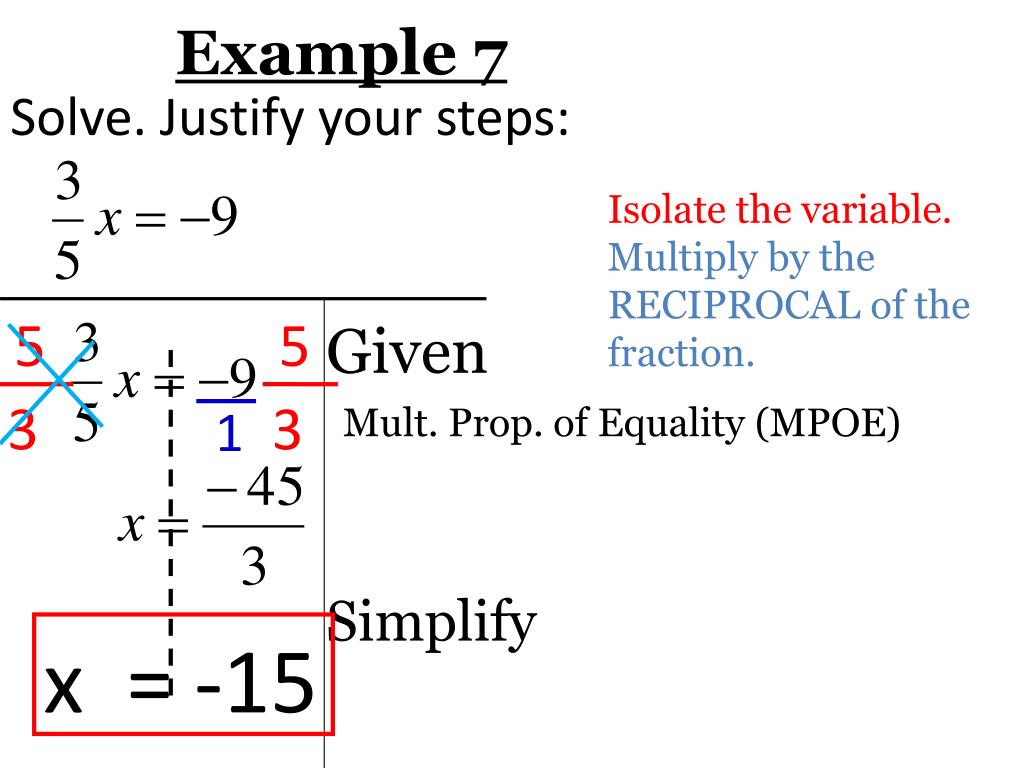PPT 3 1 Solve One Step Equations PowerPoint Presentation Free