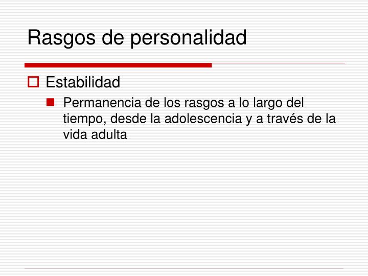 PPT - Tema 3. Personalidad PowerPoint Presentation - ID:5652747