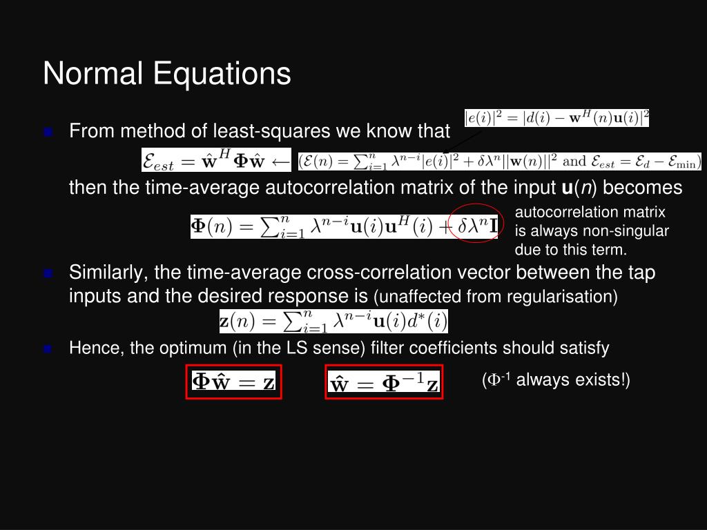 PPT - Recursive Least-Squares (RLS) Adaptive Filters PowerPoint ... PPT - Recursive Least-Squares (RLS) Adaptive Filters PowerPoint ...