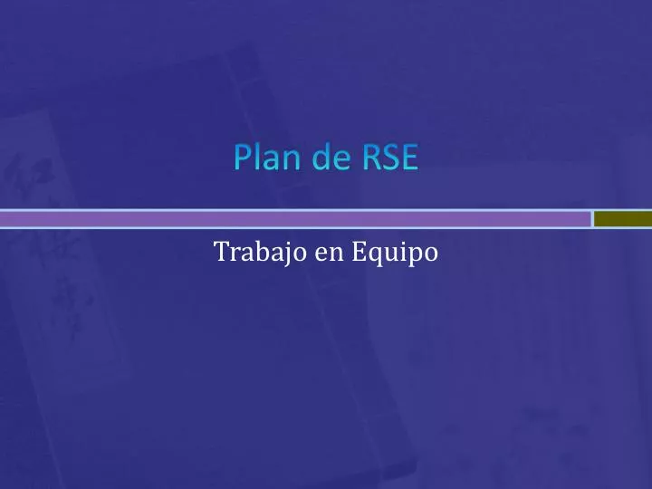 PPT - Plan de RSE PowerPoint Presentation, free download - ID:5653768