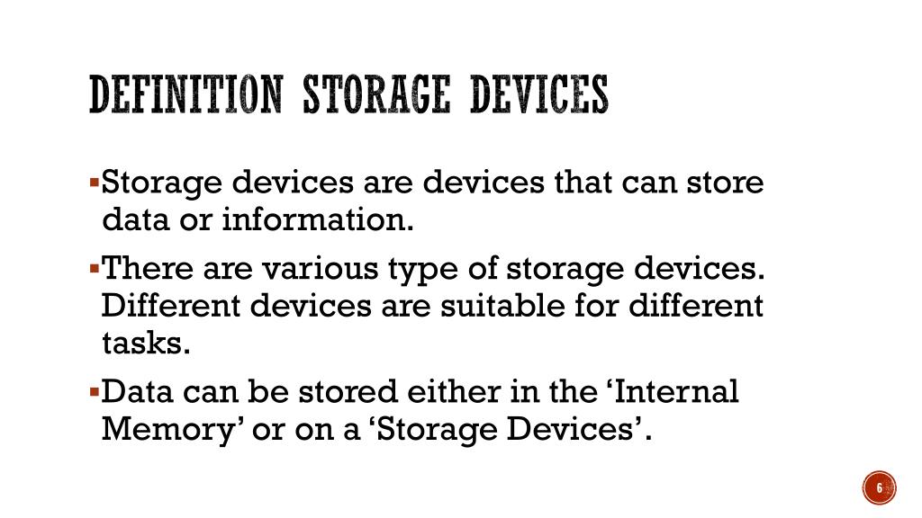 Ppt Storage Devices Powerpoint Presentation Free Download Id 5654201