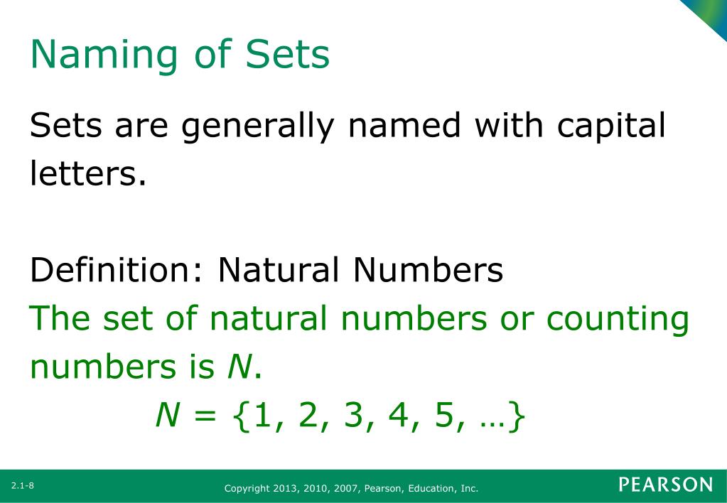 PPT - Section 2.1 Set Concepts PowerPoint Presentation, free download ... PPT - Section 2.1 Set Concepts PowerPoint Presentation, free download ...