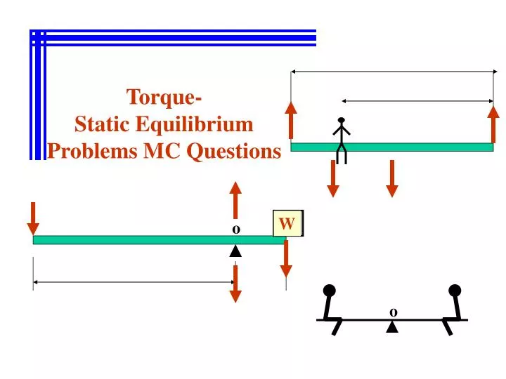 PPT - Torque- Static Equilibrium Problems MC Questions PowerPoint ... PPT - Torque- Static Equilibrium Problems MC Questions PowerPoint ...