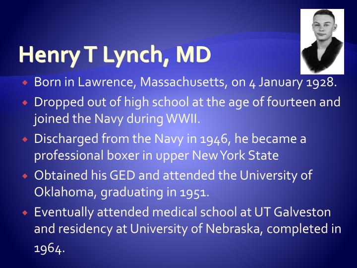 PPT - Hereditary non- polyposis colorectal cancer (Lynch syndrome ...