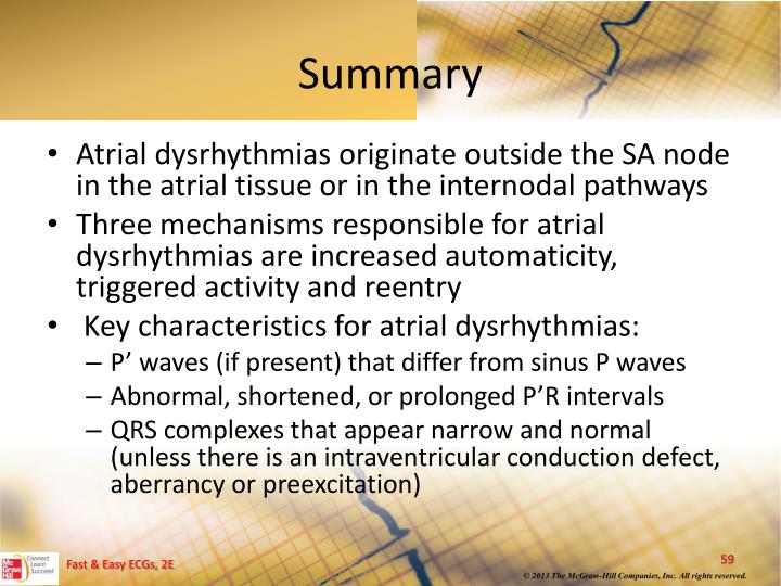 PPT - Atrial Dysrhythmias PowerPoint Presentation - ID:5660215