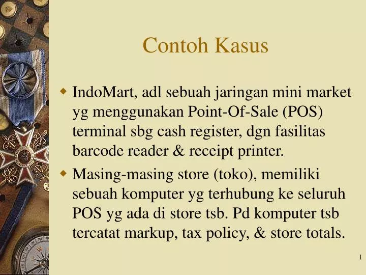 PPT - Contoh Kasus PowerPoint Presentation, free download - ID:5660233