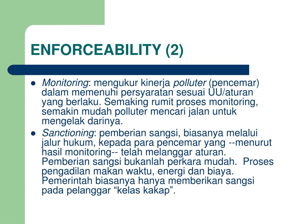 PPT - ANALISA KEBIJAKAN LINGKUNGAN PowerPoint Presentation, free ...