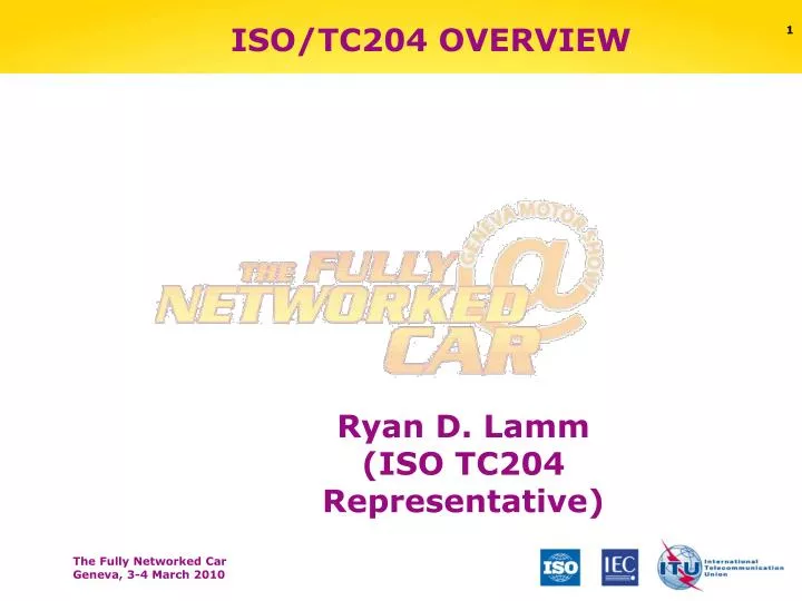 PPT - ISO/TC204 OVERVIEW PowerPoint Presentation, free download - ID ...
