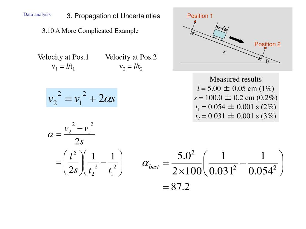 PPT - 3. Propagation of Uncertainties PowerPoint Presentation, free ... PPT - 3. Propagation of Uncertainties PowerPoint Presentation, free ...