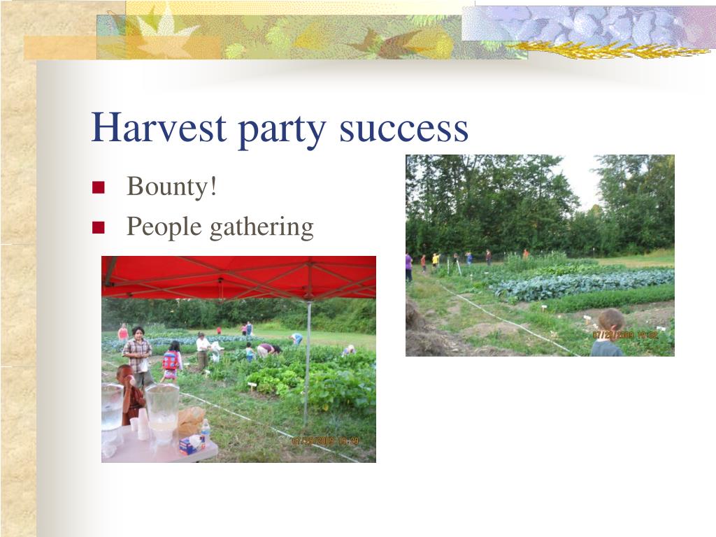PPT - Sterling Paz Community Garden A neighborly project going well ...