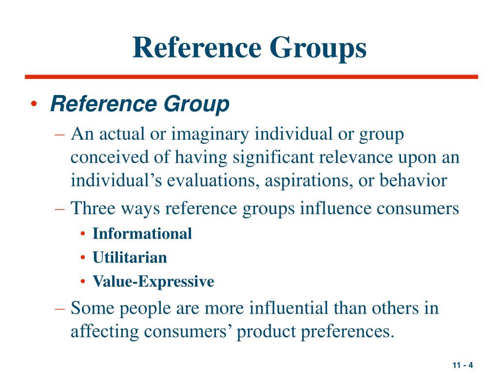 PPT Chapter 11 Group Influence And Opinion Leadership PowerPoint 