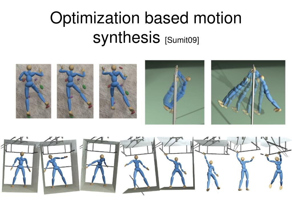 PPT - Motion Synthesis for Articulated Human Bodies PowerPoint ...
