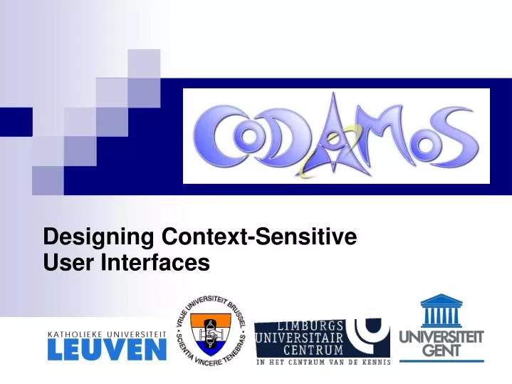 Ppt Designing Context Sensitive User Interfaces Powerpoint Presentation Id5667809 