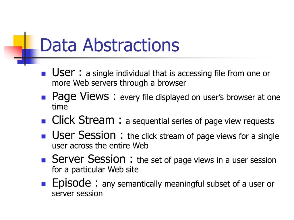Ppt Web Usage Mining Discovery And Applications Of Usage Patterns From Web Data Powerpoint