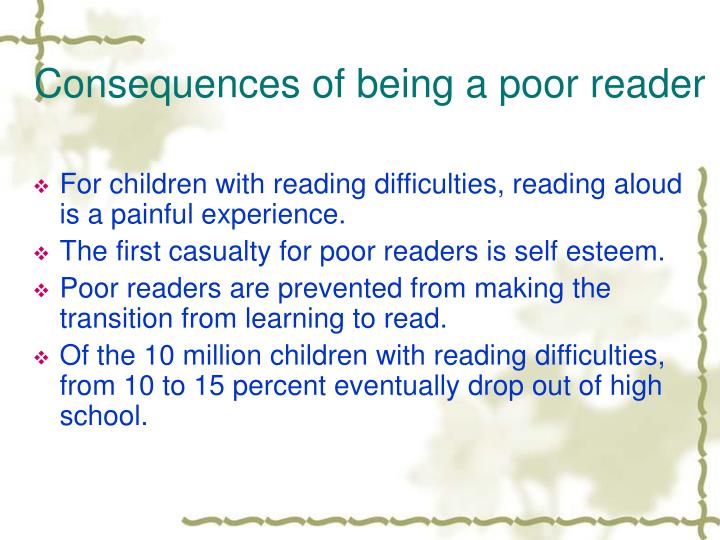 PPT - The Importance of Reading PowerPoint Presentation - ID:5670622