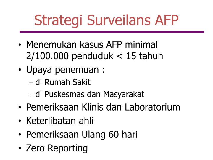 PPT - Surveilans Penyakit yang Dapat Dicegah dengan Imunisasi ...