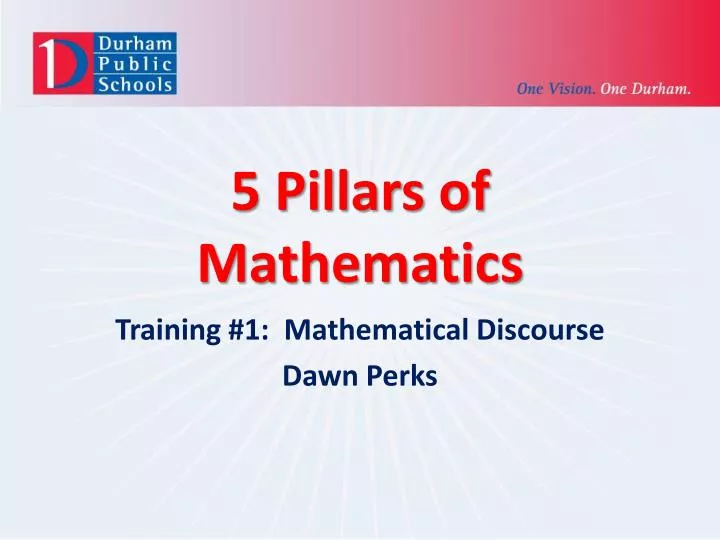 PPT - 5 Pillars of Mathematics PowerPoint Presentation, free download ...