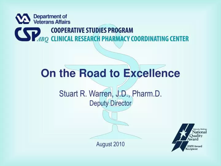 PPT - On the Road to Excellence PowerPoint Presentation, free download ...