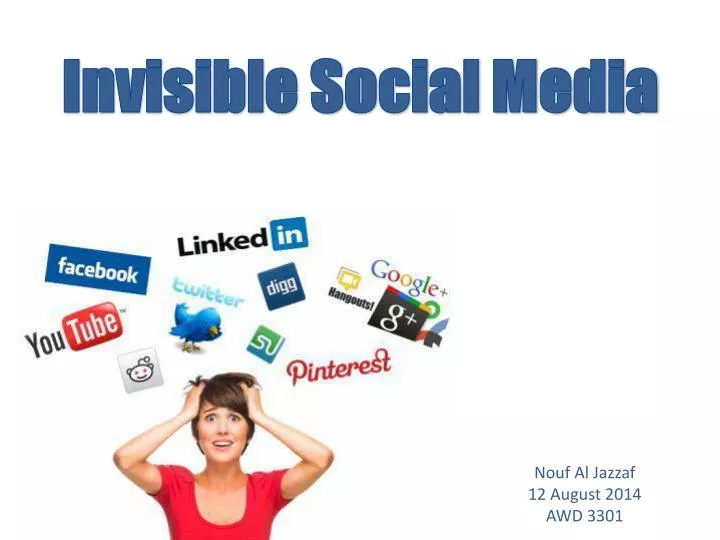 PPT - Invisible Social Media PowerPoint Presentation, free download ...