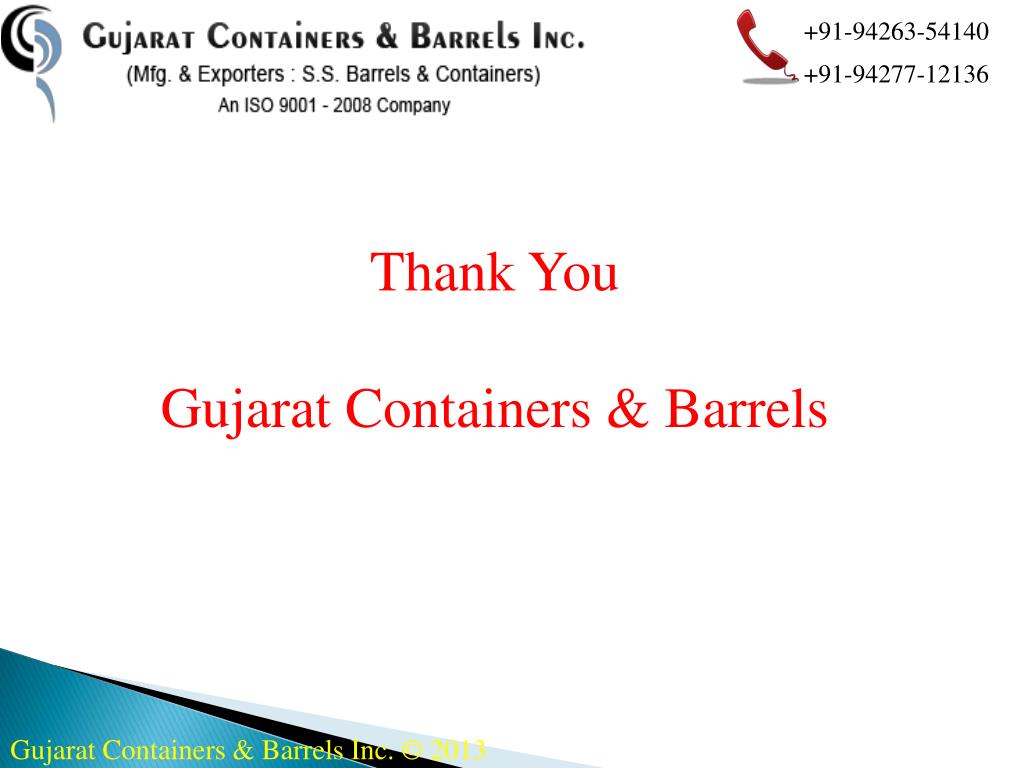 PPT - Stainless steel barrels manufacturers PowerPoint Presentation ...