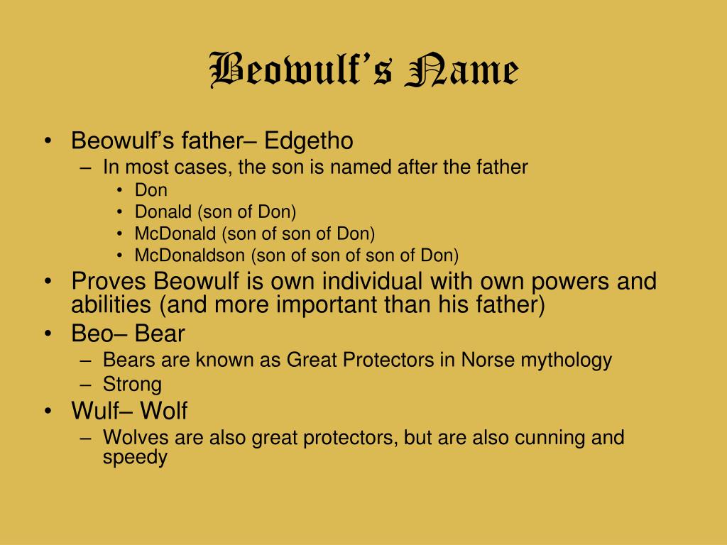 PPT - Beowulf : The Beginnings of British (English) Literature ...