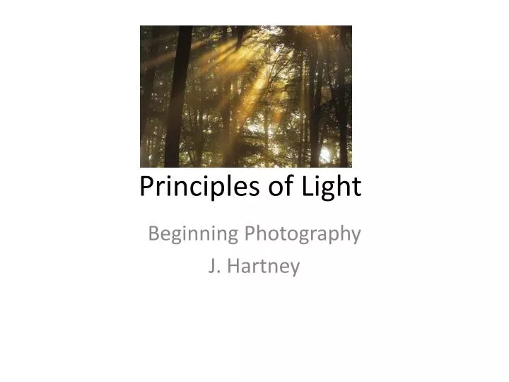 PPT - Principles of Light PowerPoint Presentation, free download - ID ...