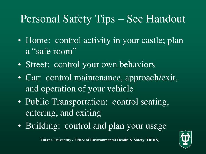 PPT - Total Campus Personal Safety PowerPoint Presentation - ID:5675437
