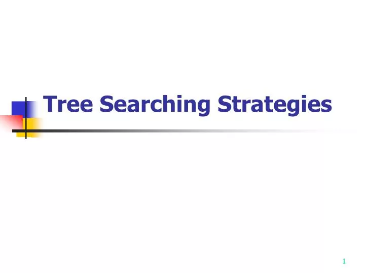 PPT - Tree Searching Strategies PowerPoint Presentation, free download ...