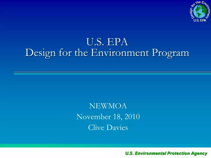 PPT - U.S. EPA Design for the Environment Program PowerPoint ...