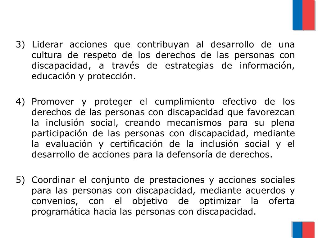 PPT - CUENTA PÚBLICA DEL SERVICIO NACIONAL DE LA DISCAPACIDAD, SENADIS ...