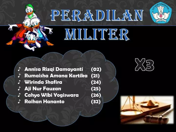 PPT - PERADILAN MILITER PowerPoint Presentation, free download - ID:5677261