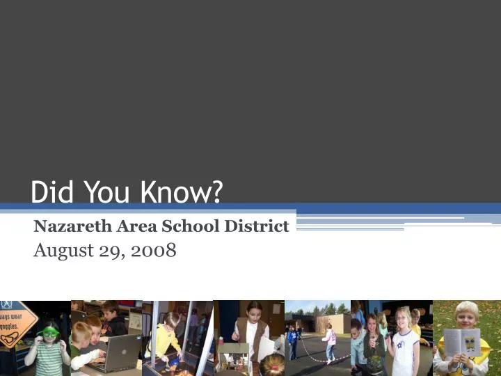 PPT - Did You Know? PowerPoint Presentation, free download - ID:5677437
