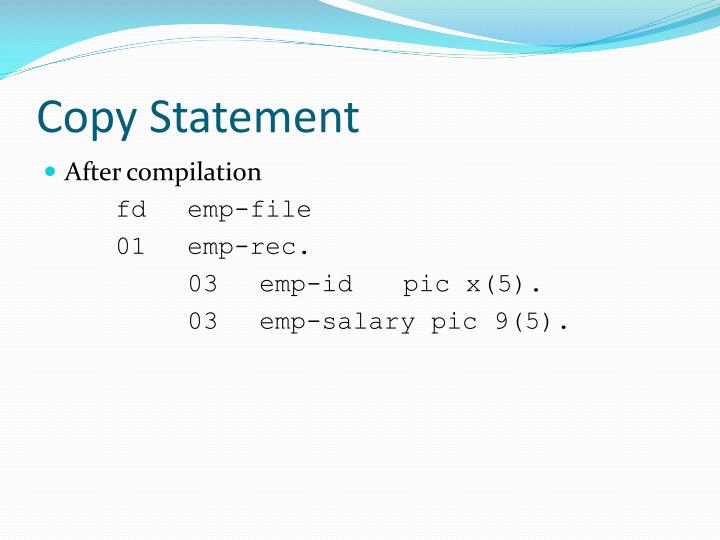 PPT - Micro Focus COBOL Programming PowerPoint Presentation - ID:5677758