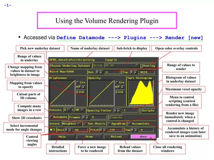 PPT - Using the Volume Rendering Plugin PowerPoint Presentation, free ...