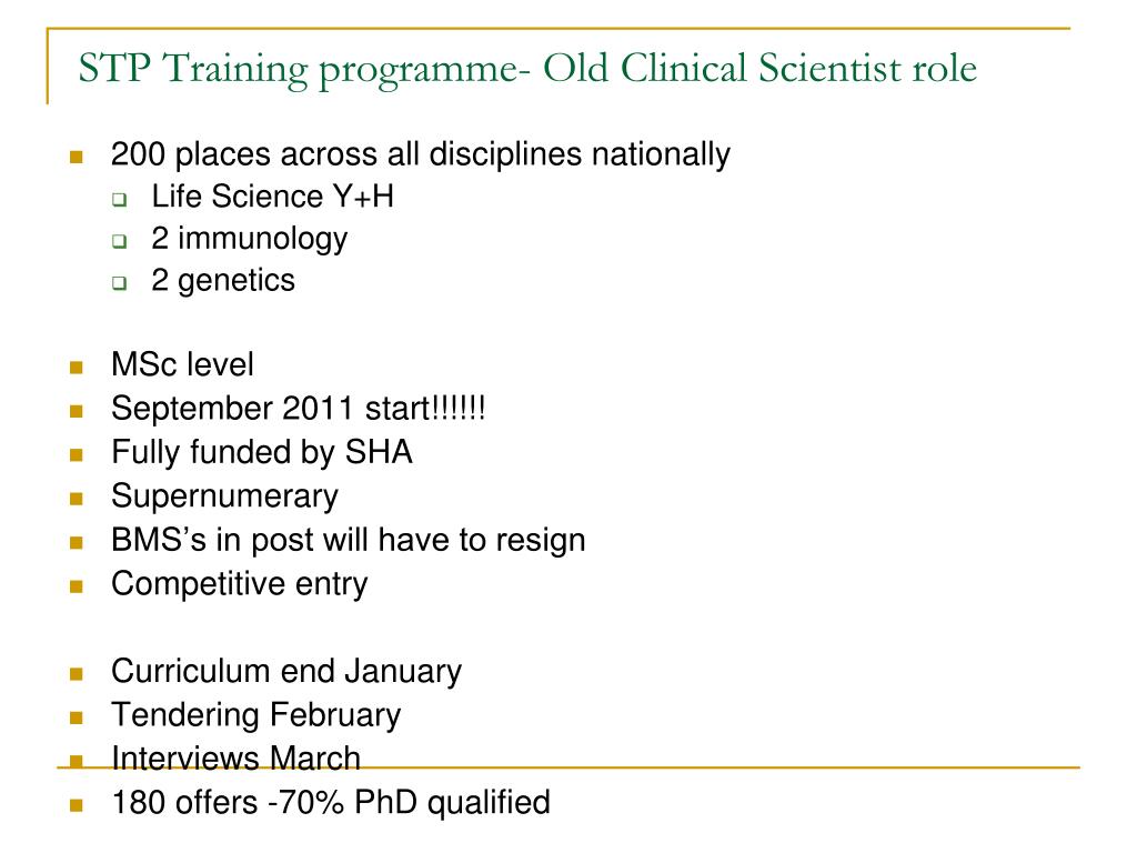 PPT - Modernising Scientific Careers PowerPoint Presentation, free ...