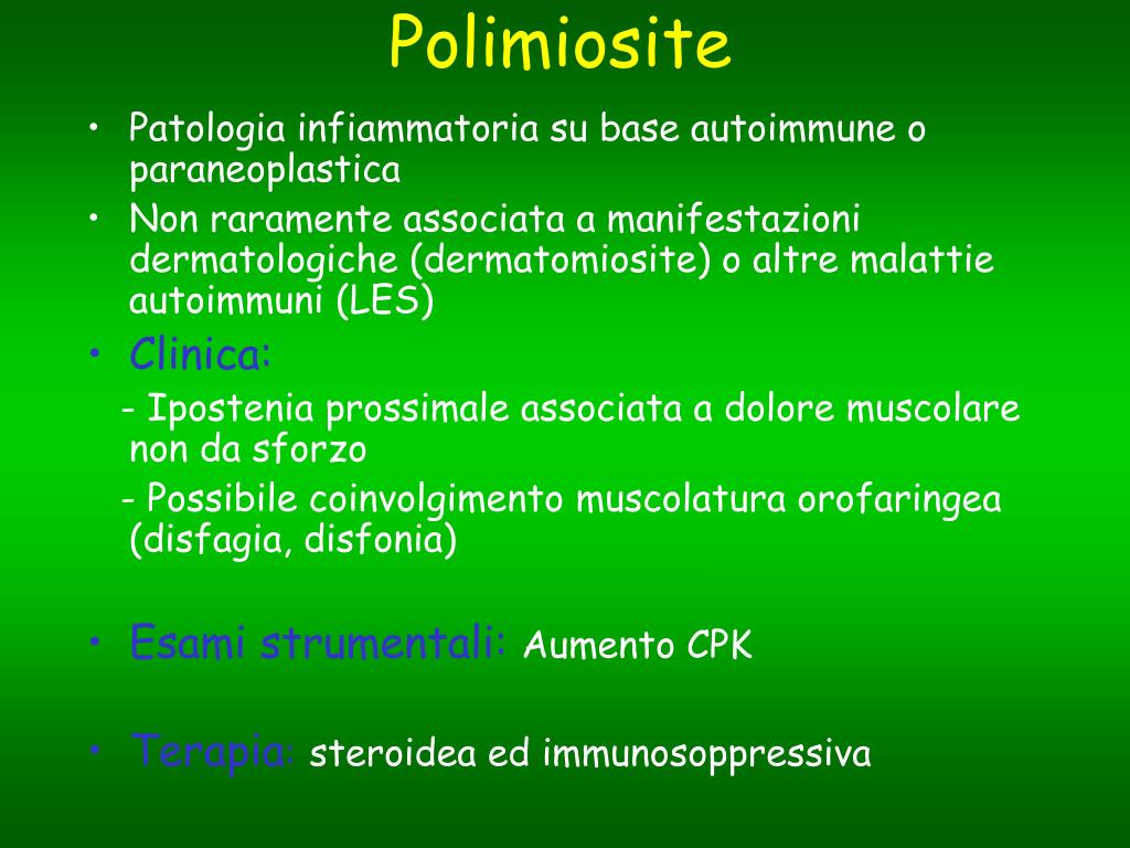 PPT - Malattie muscolari Miopatie PowerPoint Presentation, free ...
