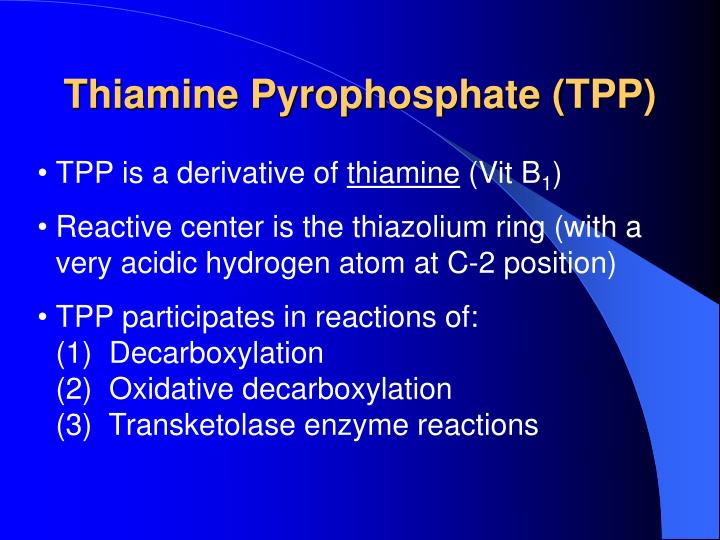 PPT - Chapter 7 - Coenzymes and Vitamins PowerPoint Presentation - ID ...
